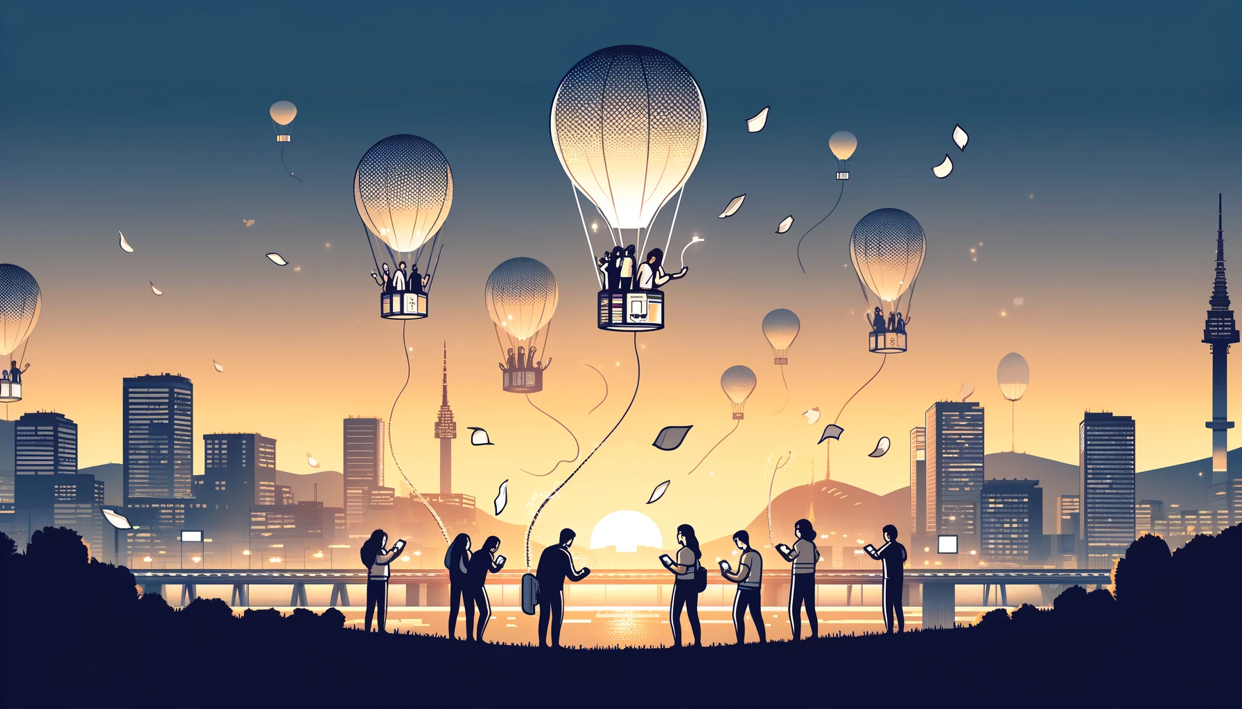 Activists in Seoul Create 'Smart Balloons' to Deliver Messages into ...