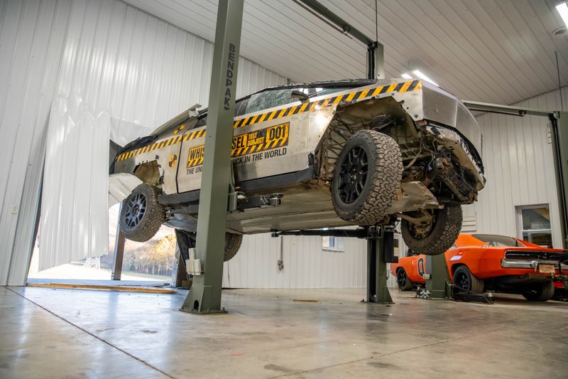 WhistlinDiesel Launches 2nd Cybertruck vs. F-150 Durability Test Video