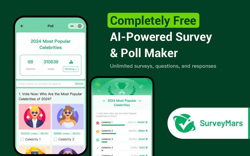 Unlock 300,000+ Free Responses in 20 Days with AI-Powered SurveyMars
