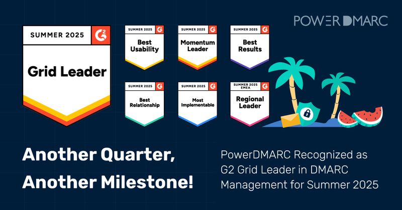 PowerDMARC Recognized as Grid Leader in G2 Summer 2025 Reports for ...