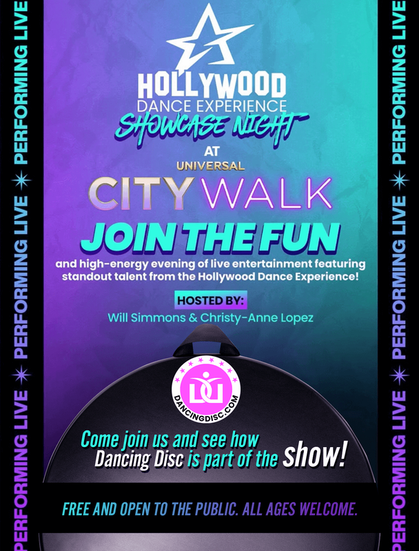 Dancing Disc Joins the Hollywood Dance Experience at Universal CityWalk