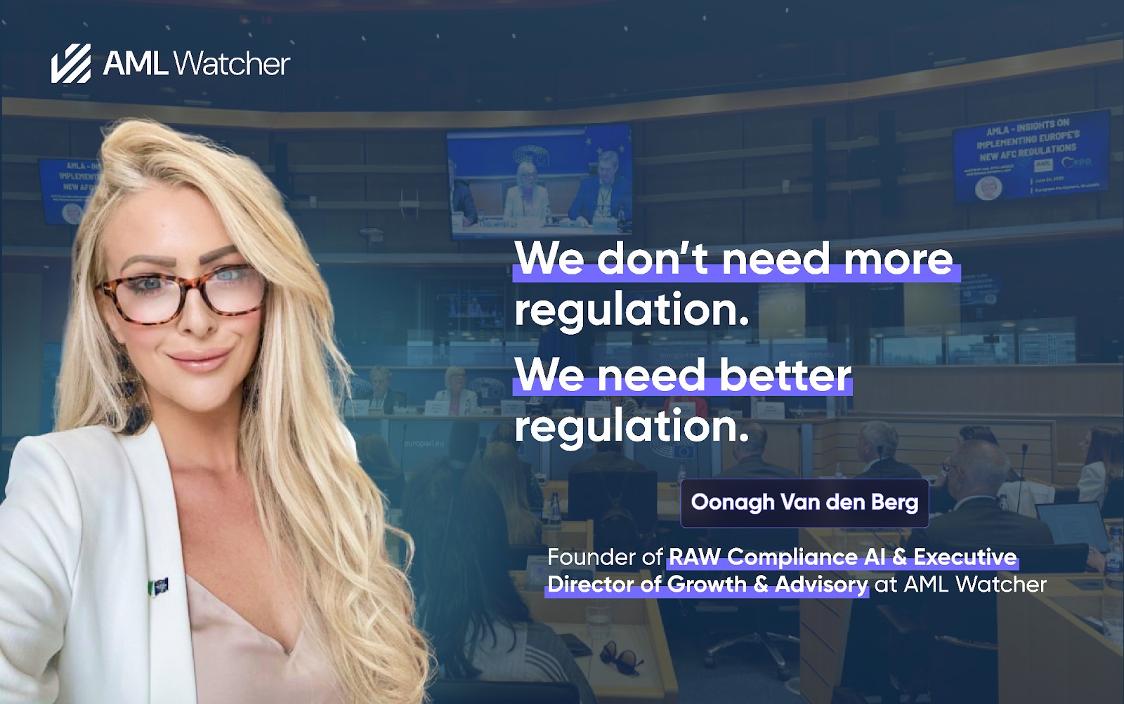 Regulate Smarter, Not Harder: Oonagh’s Wake-Up Call to EU Lawmakers