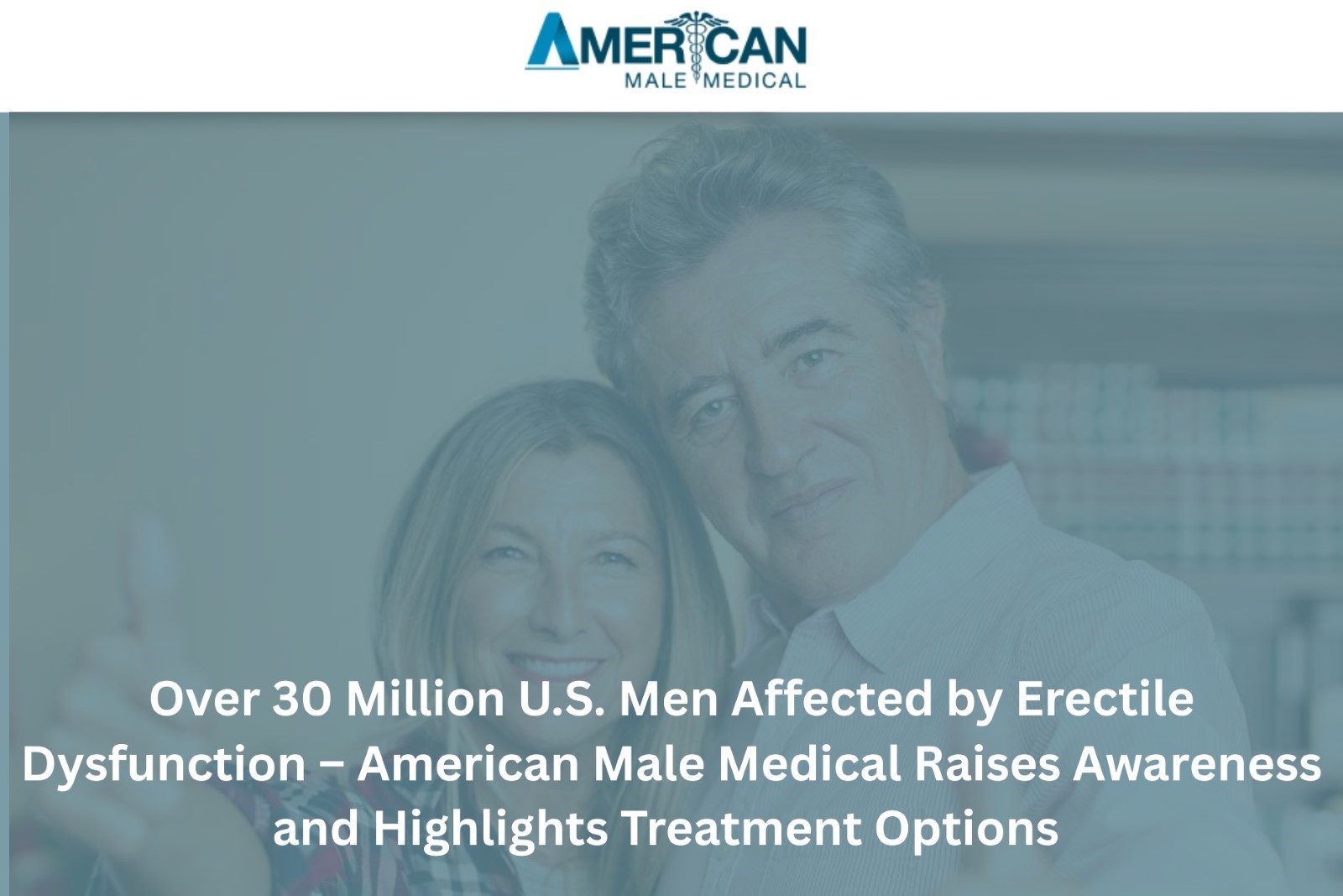 Over 30 Million U.S. Men Affected by Erectile Dysfunction – American ...