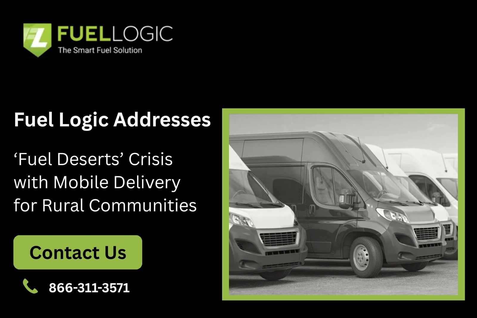 Fuel Logic Addresses Rural Fuel Access with Mobile Delivery