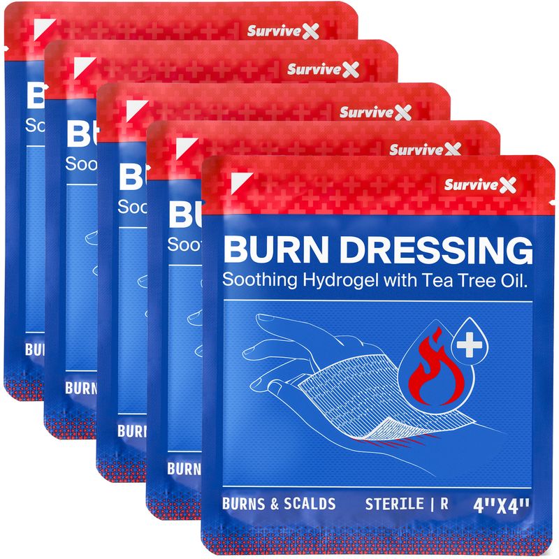 SurviveX Launches Tea-Tree-Infused Hydrogel Burn Dressings — Instant Cooling Relief with ...